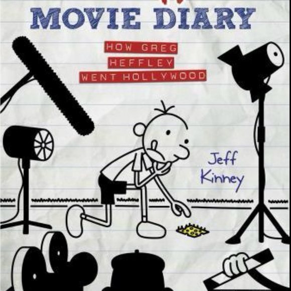 The Unbranded Brand | Other | Jeff Kinney Movie Diary Book Black And ...
